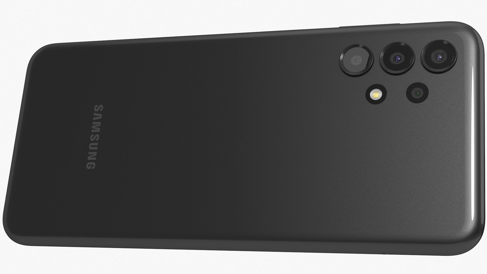 3D Model Samsung Galaxy A13 LTE Black - TurboSquid 1865302