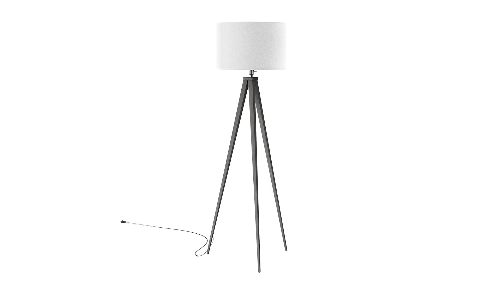 3D Axson Wood Floor Lamp model - TurboSquid 2122269