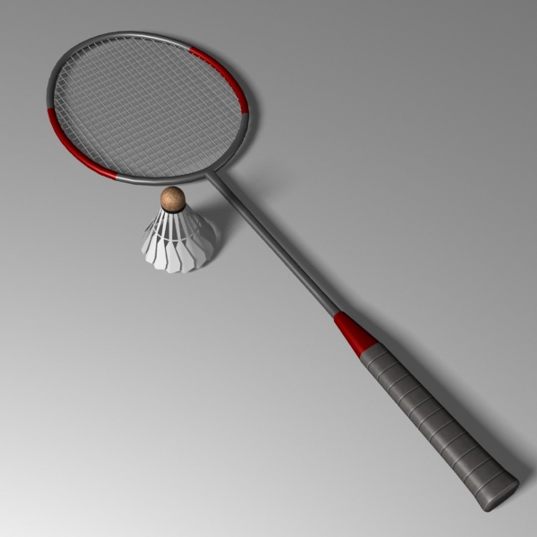 3d Badminton Racket