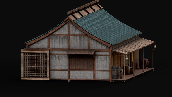 House Japanese Blender Models for Download | TurboSquid
