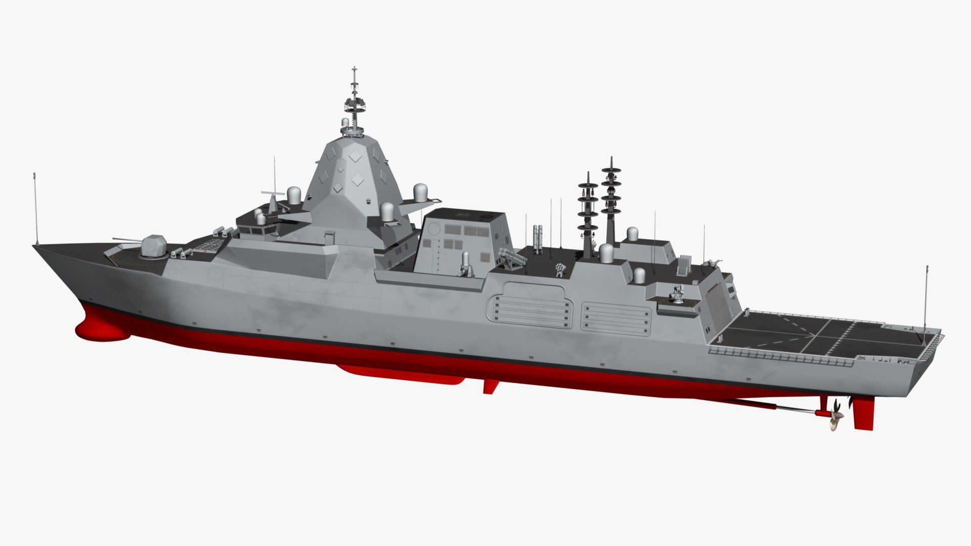 3D Type26 Frigate Model - TurboSquid 1392466