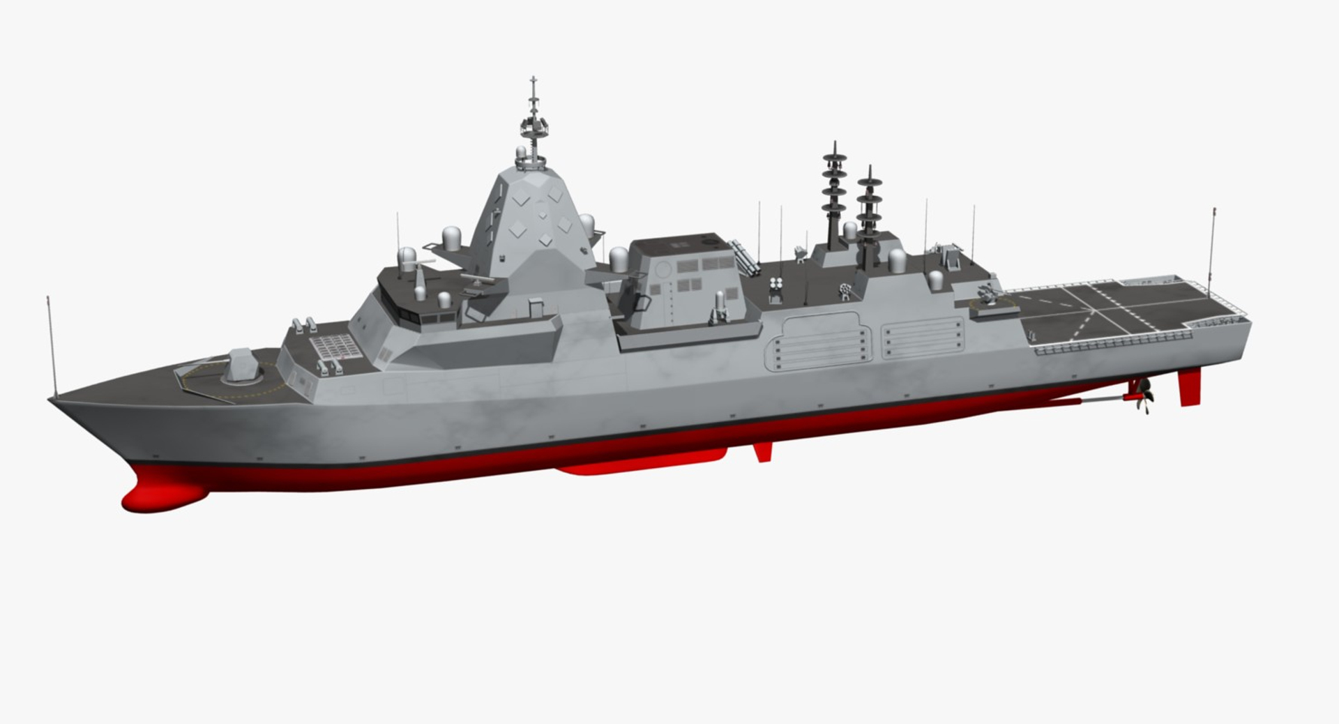 3D Type26 Frigate Model - TurboSquid 1392466