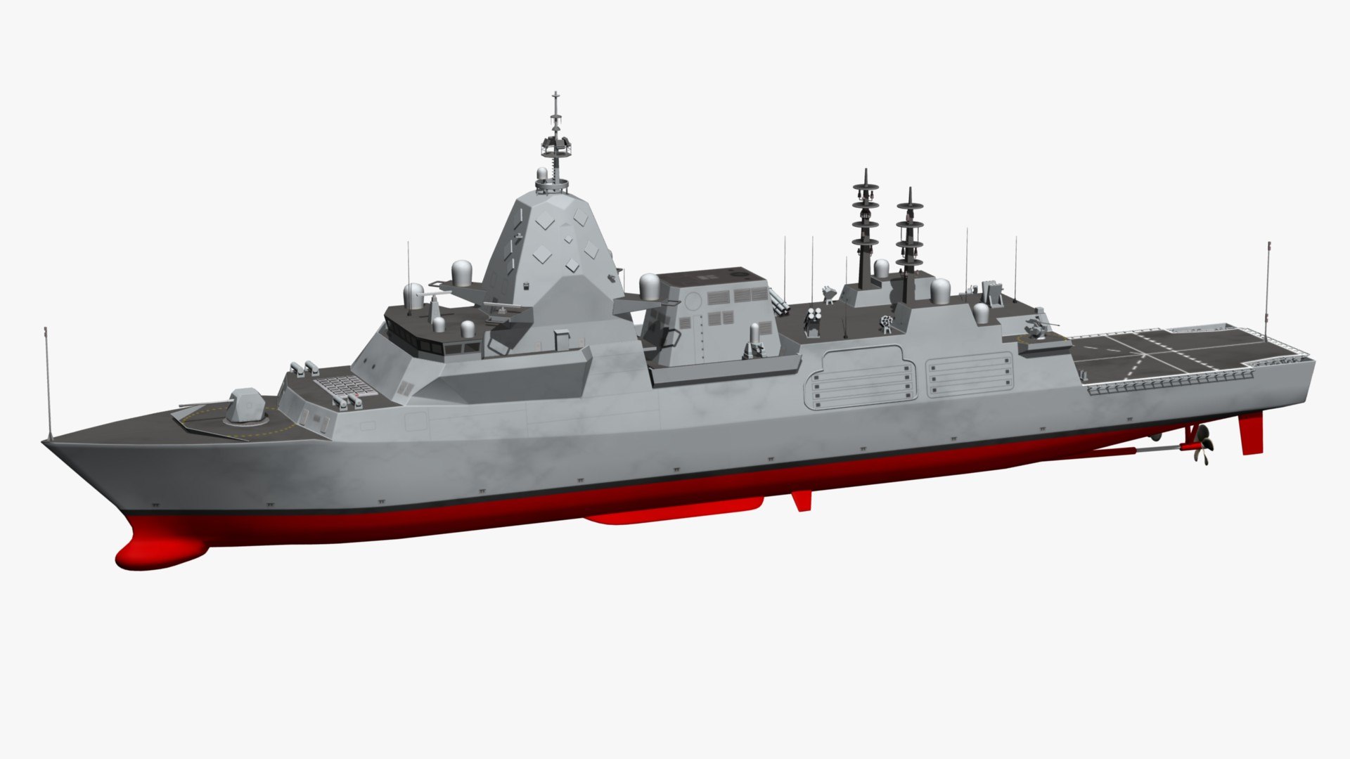 3D type26 frigate model - TurboSquid 1392466