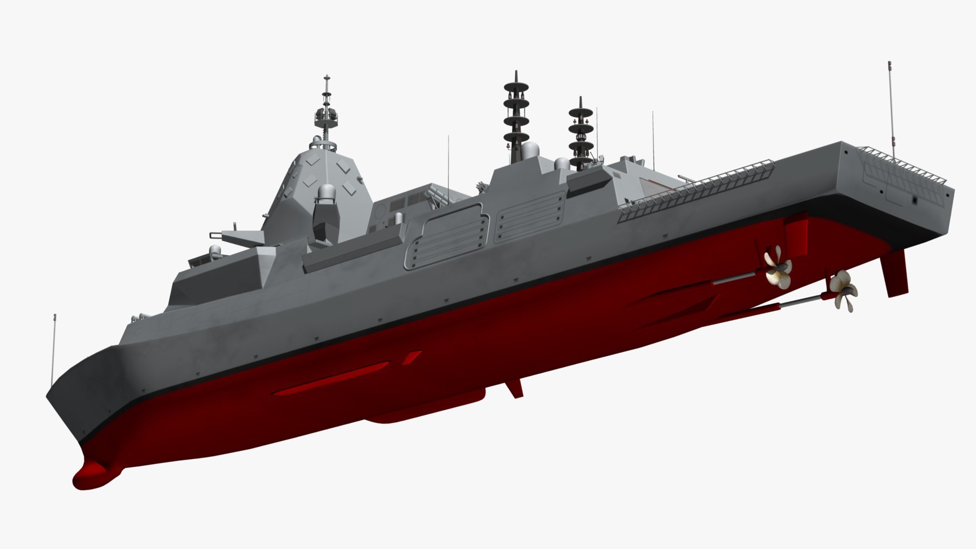 3D Type26 Frigate Model - TurboSquid 1392466