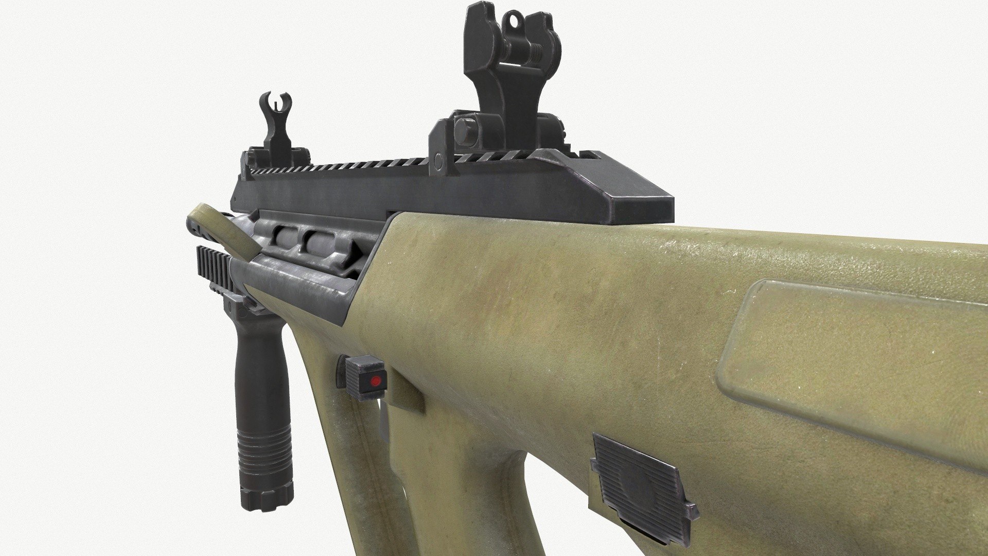 AUG Assault Rifle Model - TurboSquid 1770978