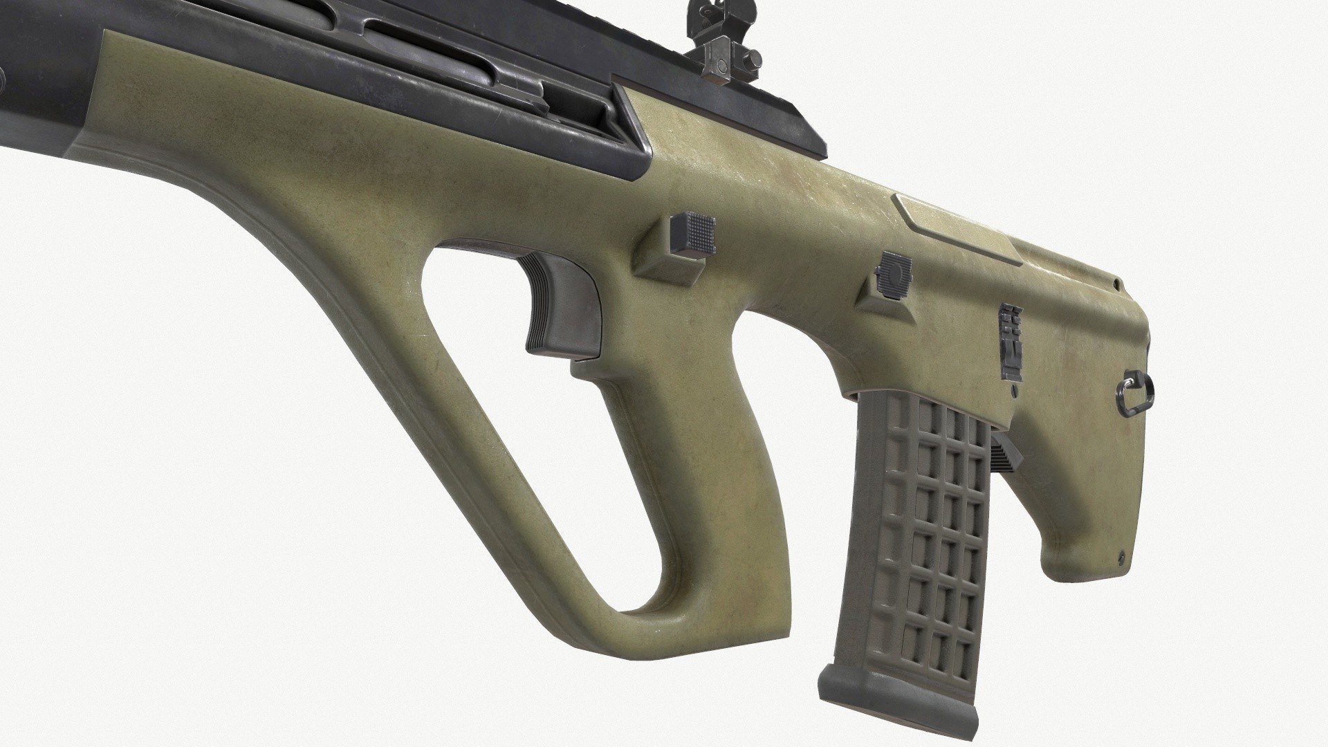 AUG Assault Rifle Model - TurboSquid 1770978