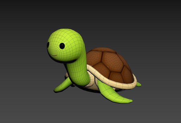 modelo 3d Personaje280 Tortuga - TurboSquid 2202627