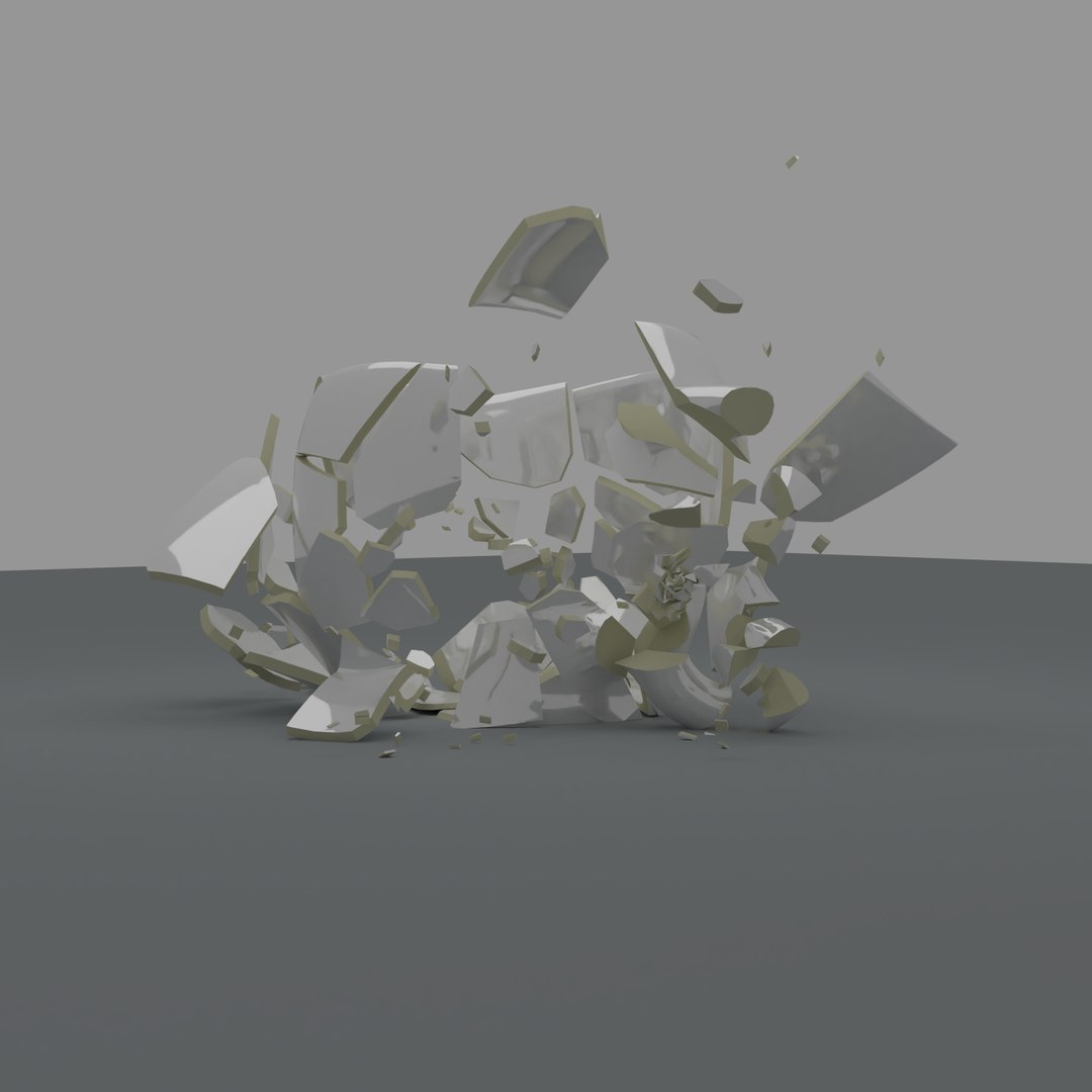 3D Animation Glass Breaking - TurboSquid 1232234