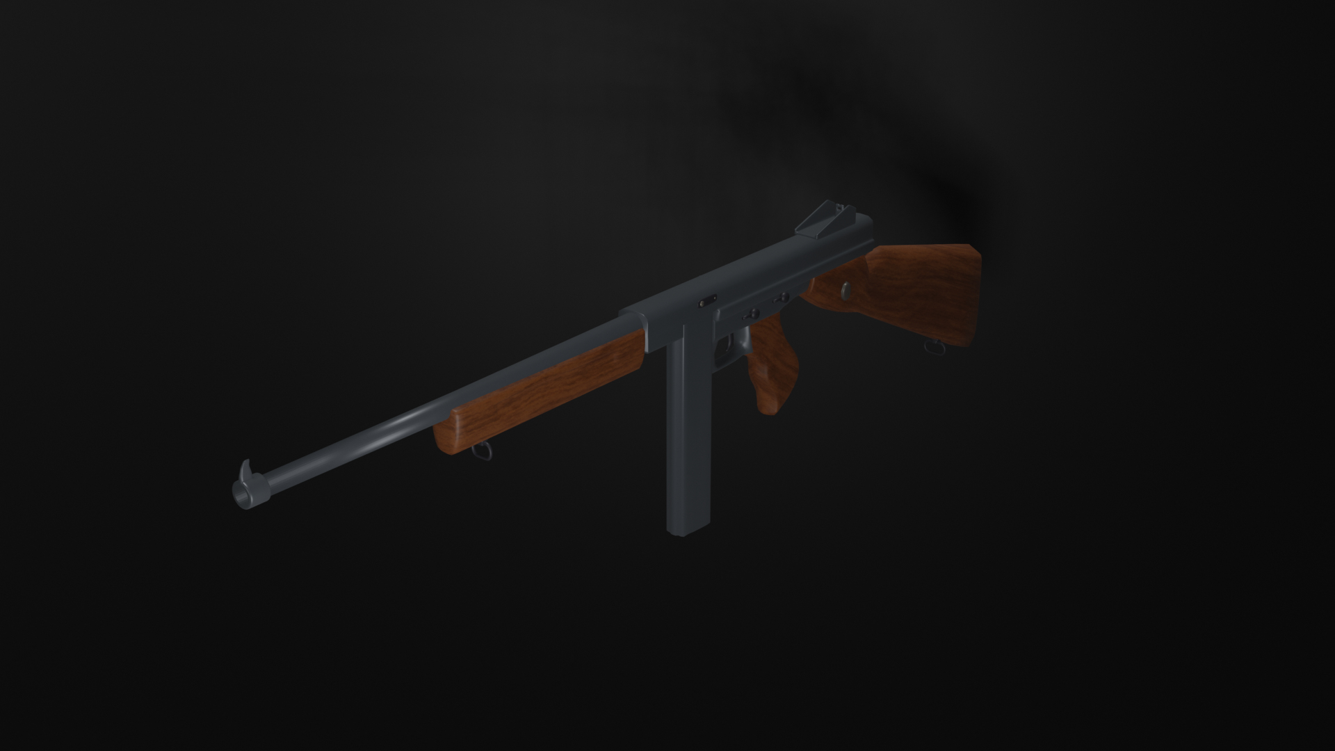 modèle 3D de Mitraillette Thompson M1 - TurboSquid 1824273