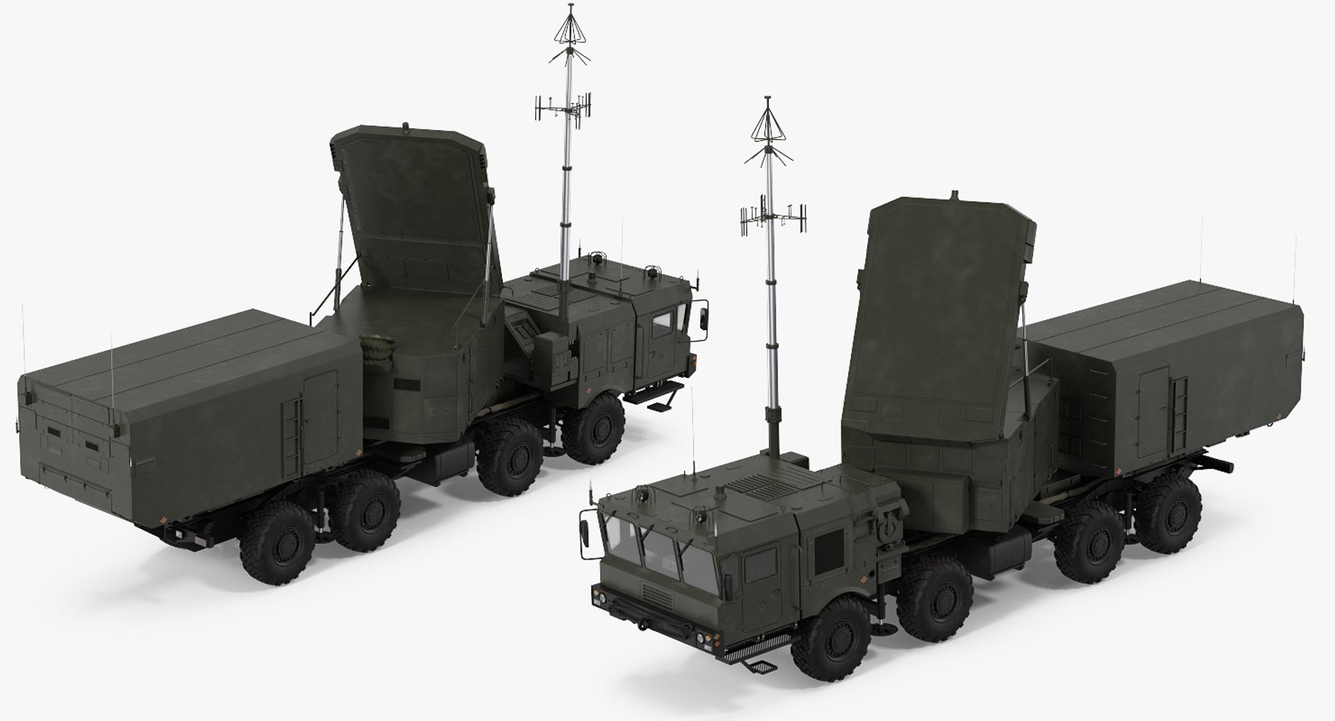 Multi functional radar 92n2e 3D model - TurboSquid 1251954