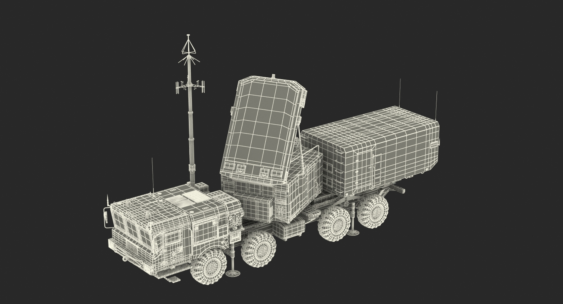 Multi Functional Radar 92n2e 3D Model - TurboSquid 1251954