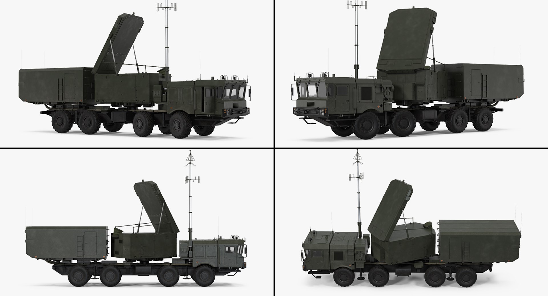 Multi functional radar 92n2e 3D model - TurboSquid 1251954