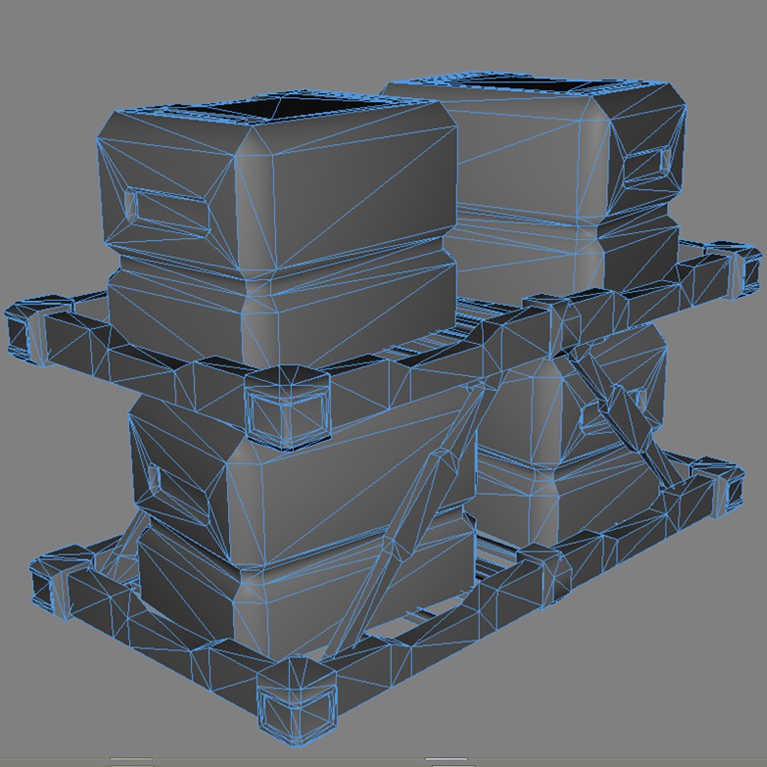 Cargo - Ready Pbr 3d Model