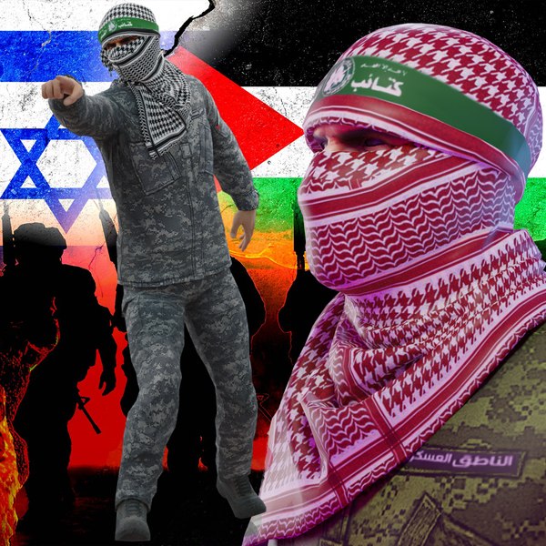 Abu Obaida, porta-voz do Hamas Modelo 3D - TurboSquid 2177220