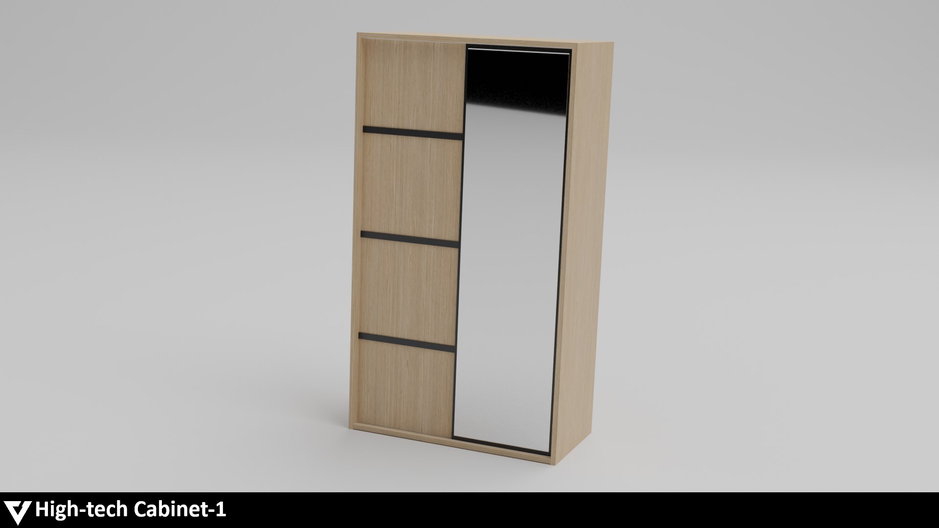 High-tech Cabinet-1 3D - TurboSquid 1604677