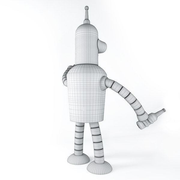 modelo 3d Bender Bot - TurboSquid 1547922