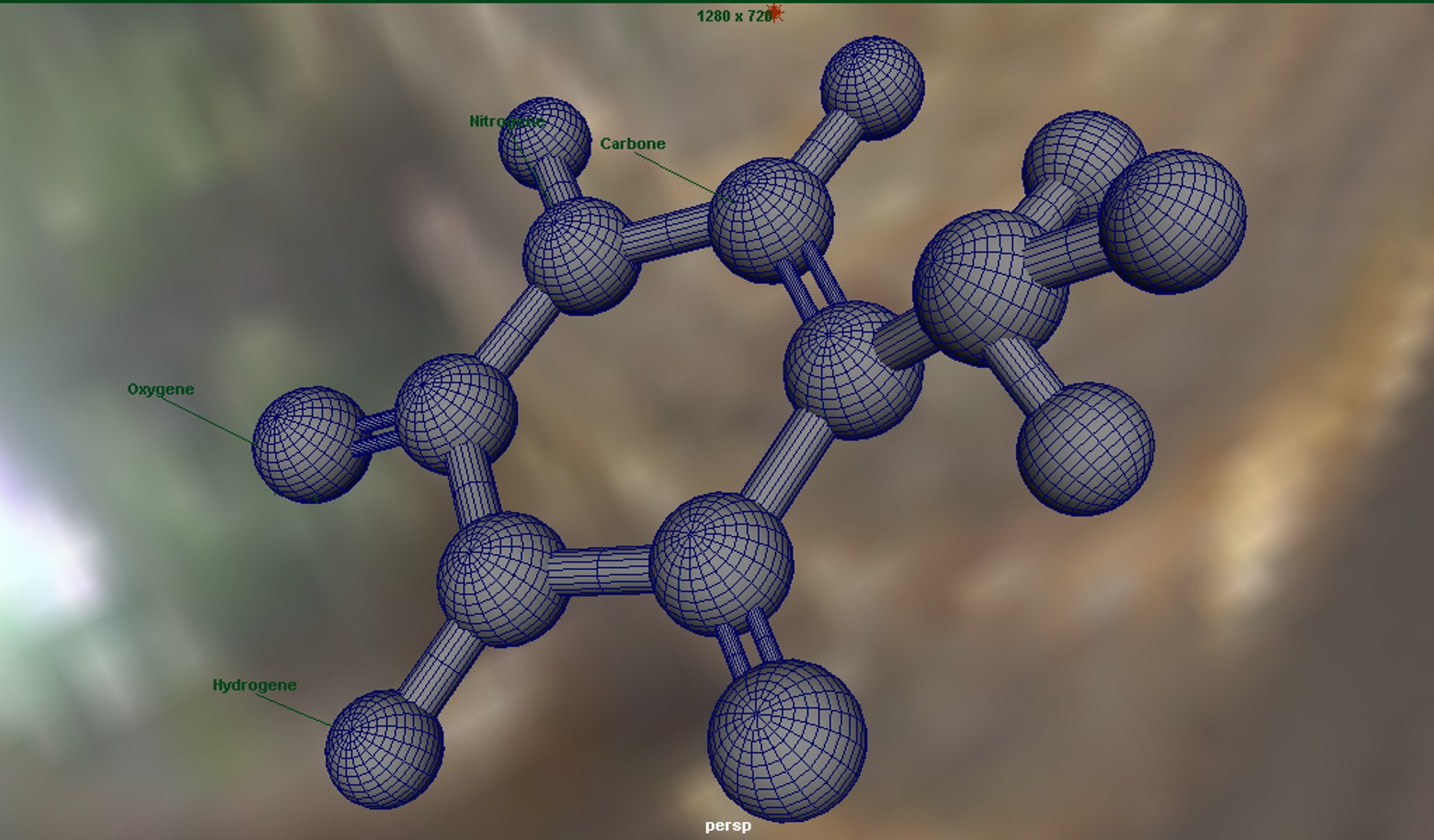 Thymine Nucleobase Dna Model | 1146869 | TurboSquid