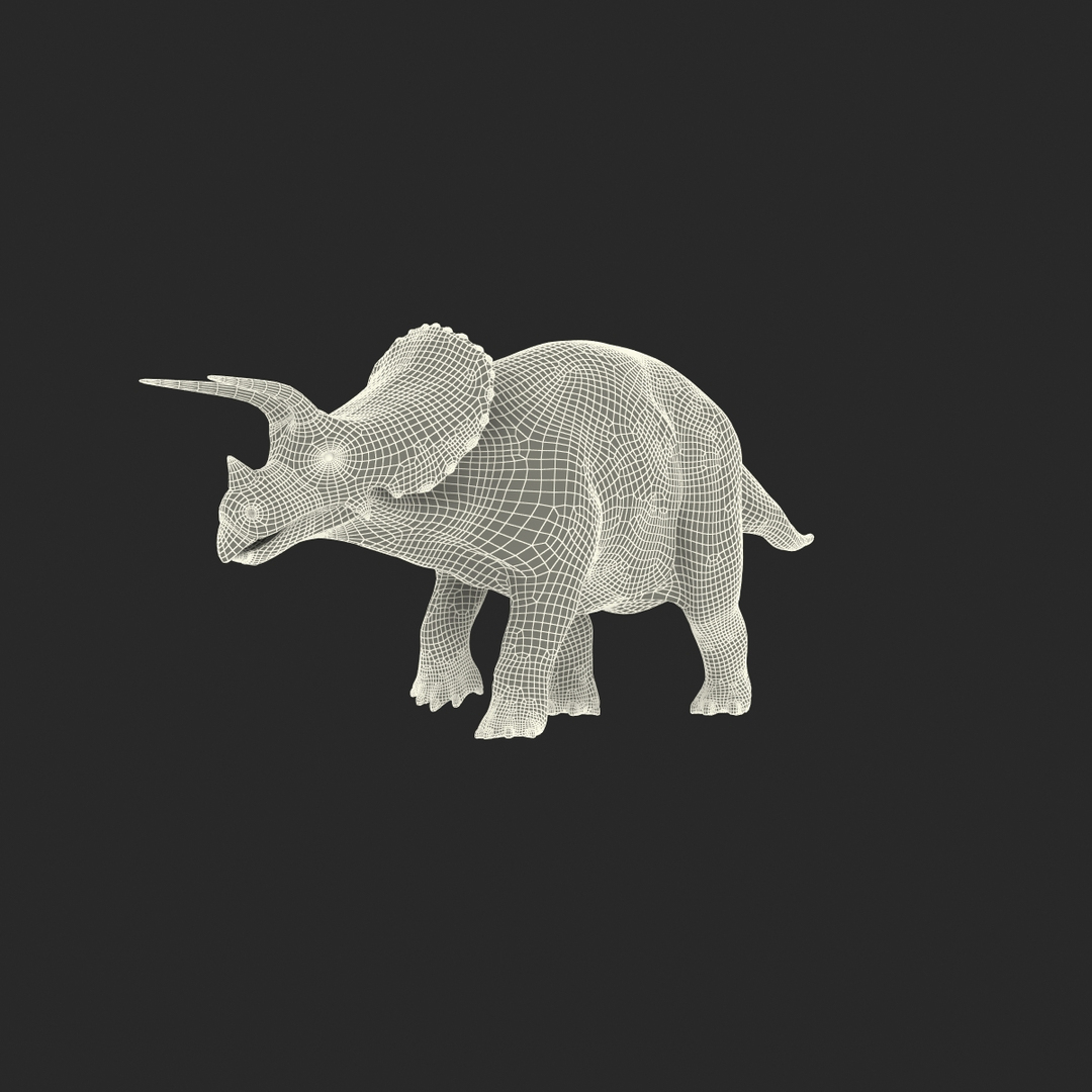 Triceratops Pose 3 3d Max