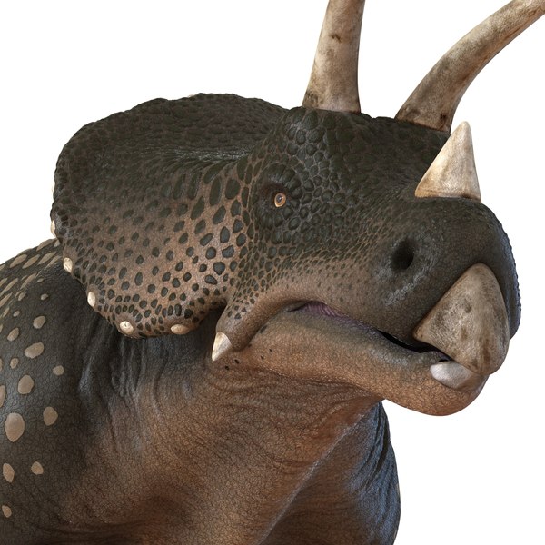 triceratops pose 3 3d max