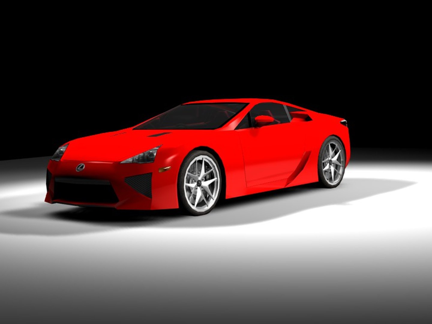 lexus lfa 3d blend