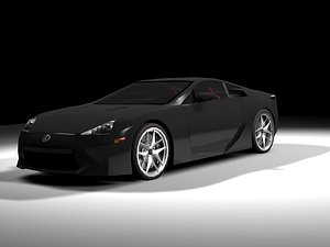 Lexus Lfa 3D Models for Download | TurboSquid