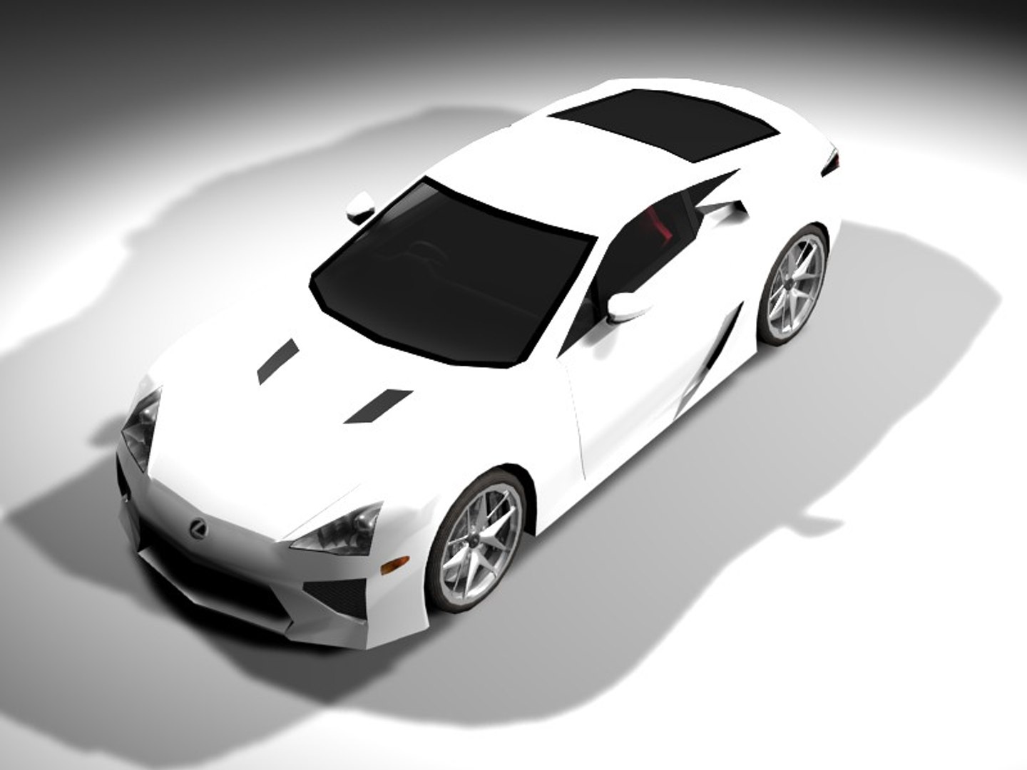 lexus lfa 3d blend