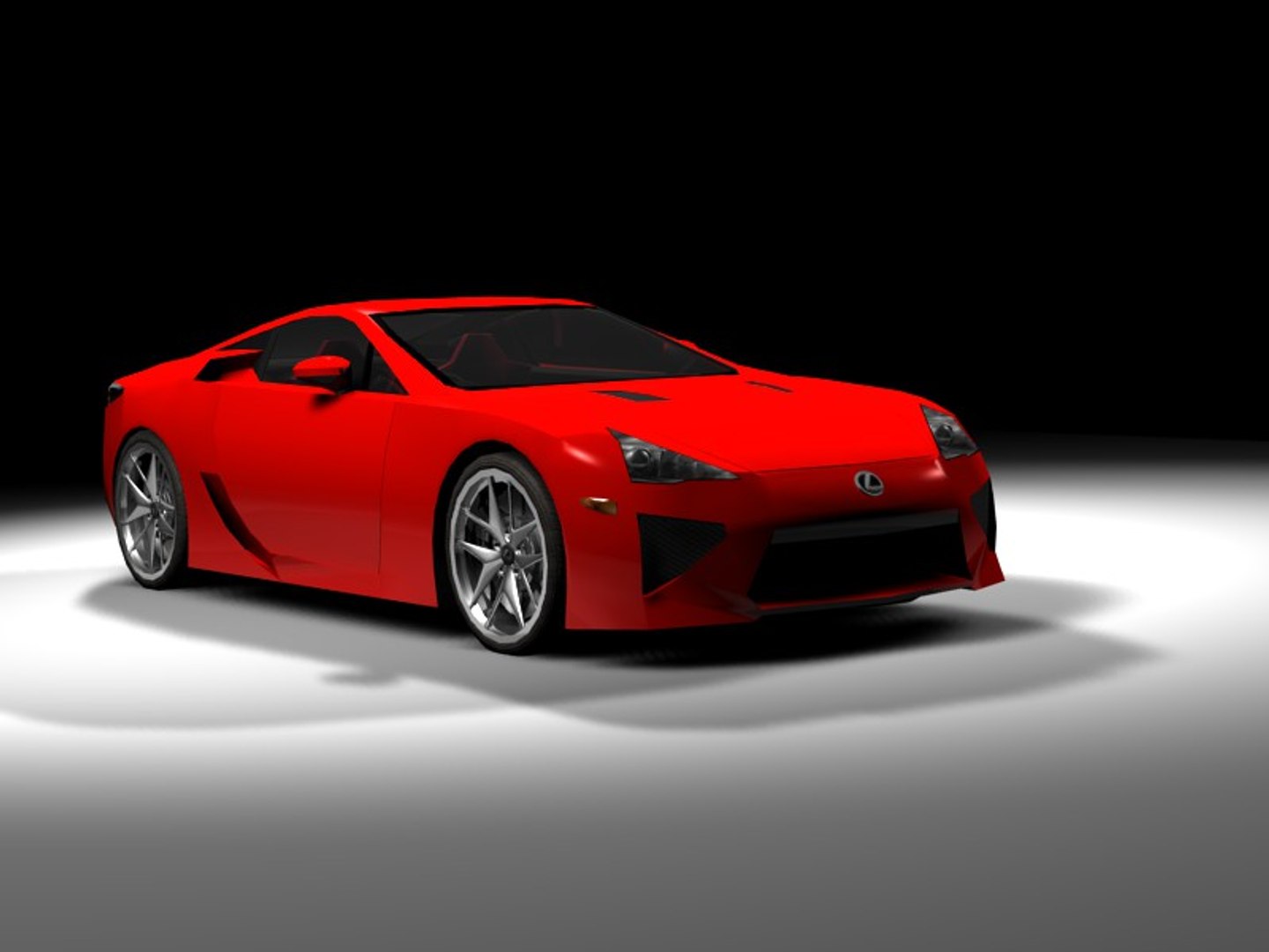 lexus lfa 3d blend