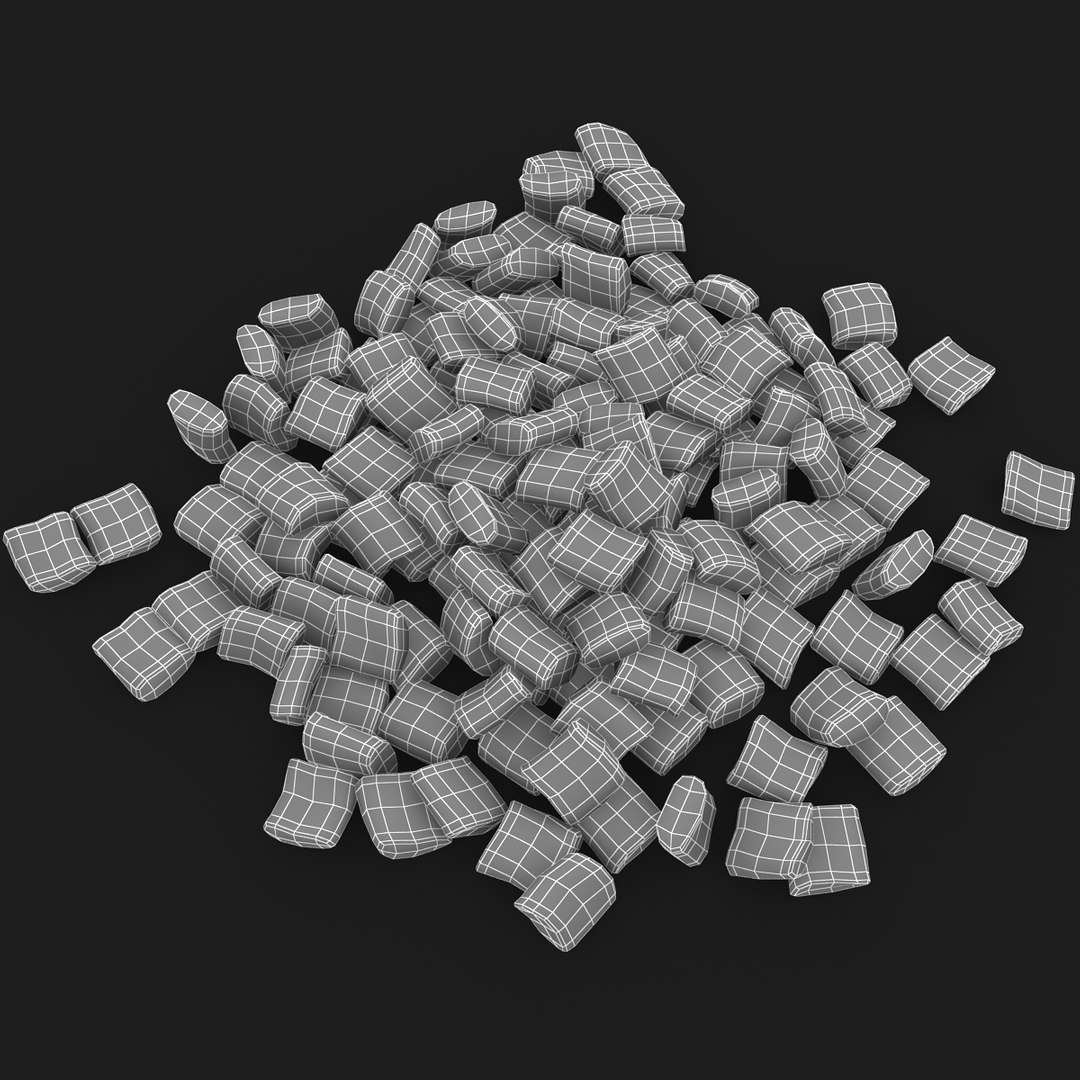 3d model laurier drops