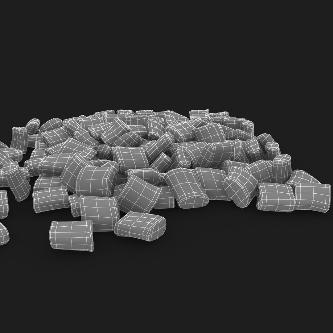 3d model laurier drops