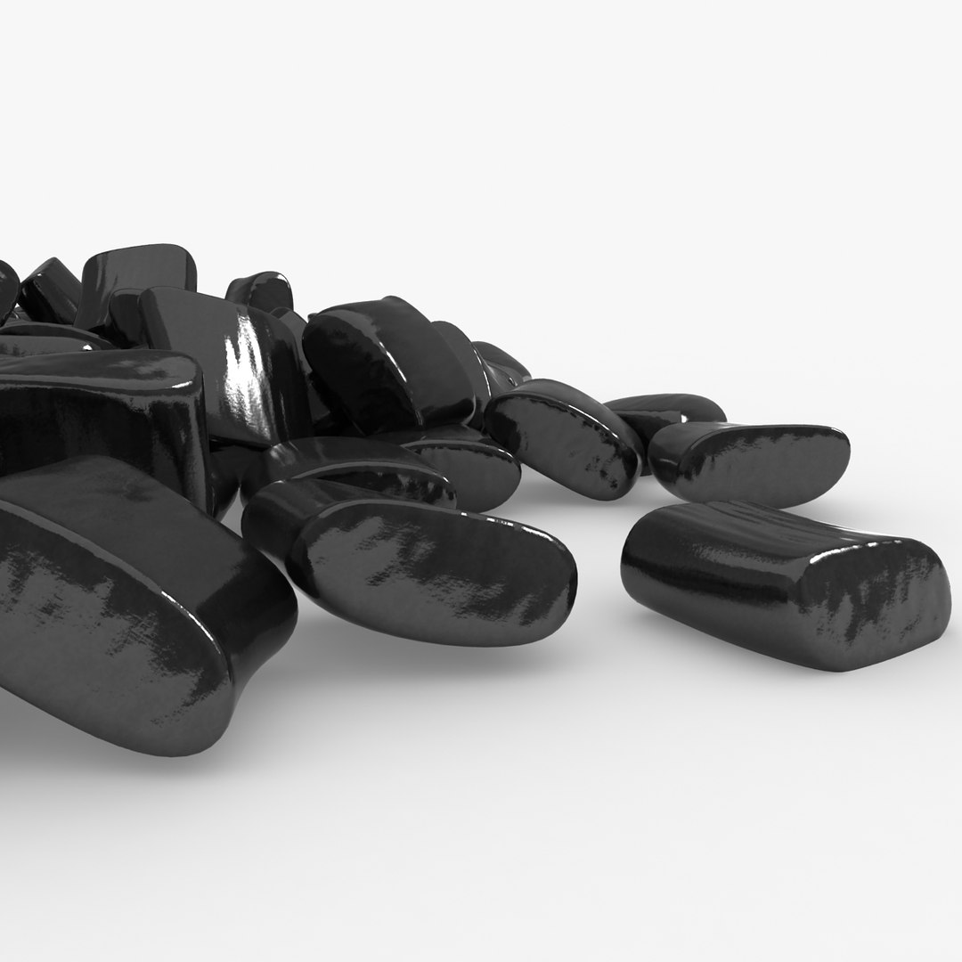 3d model laurier drops