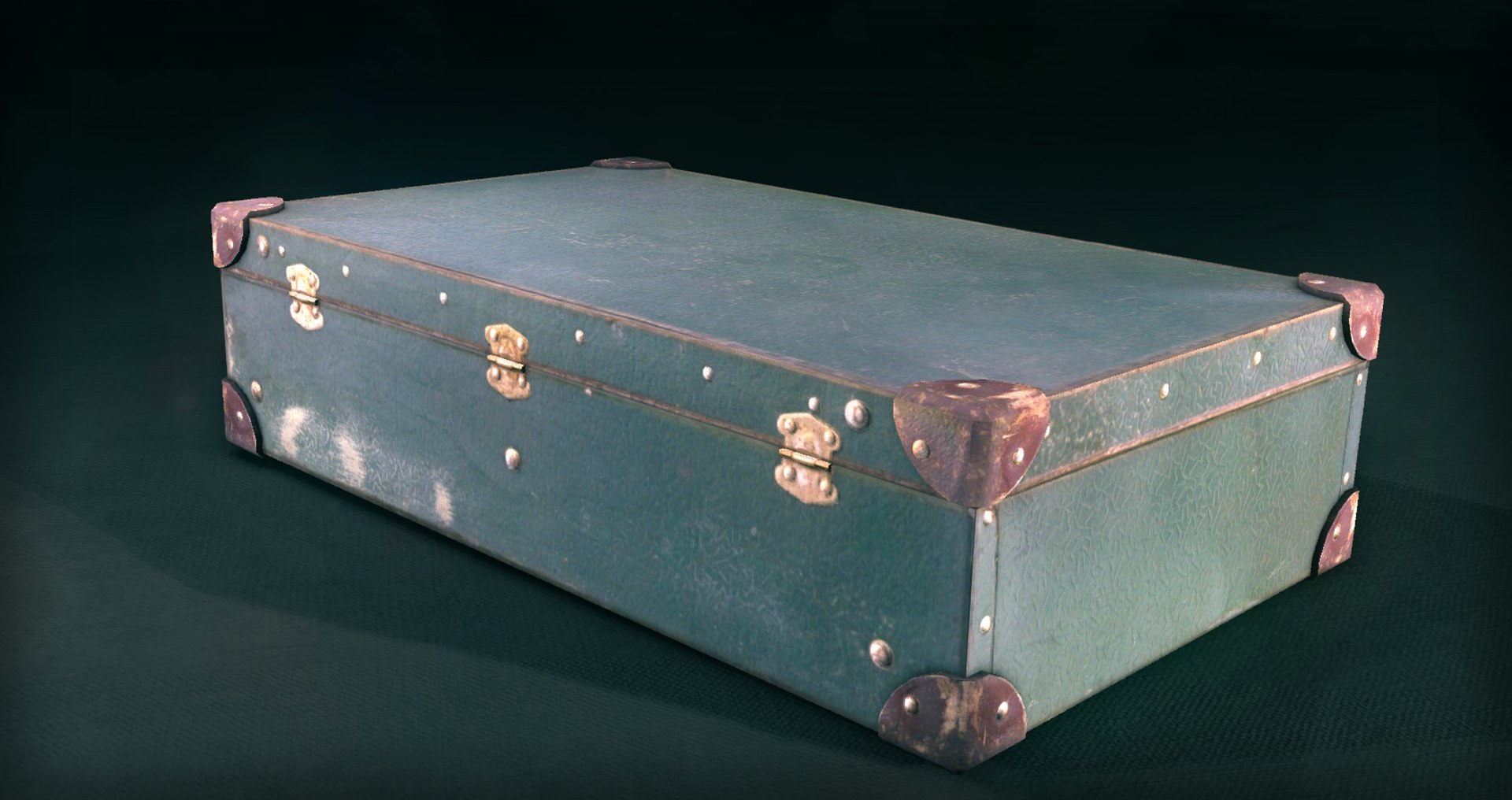 3d 3ds Realistic Suitcase