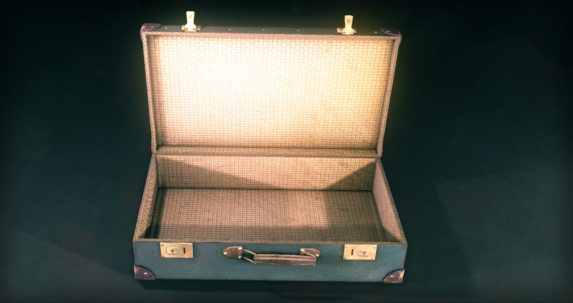 3d 3ds Realistic Suitcase