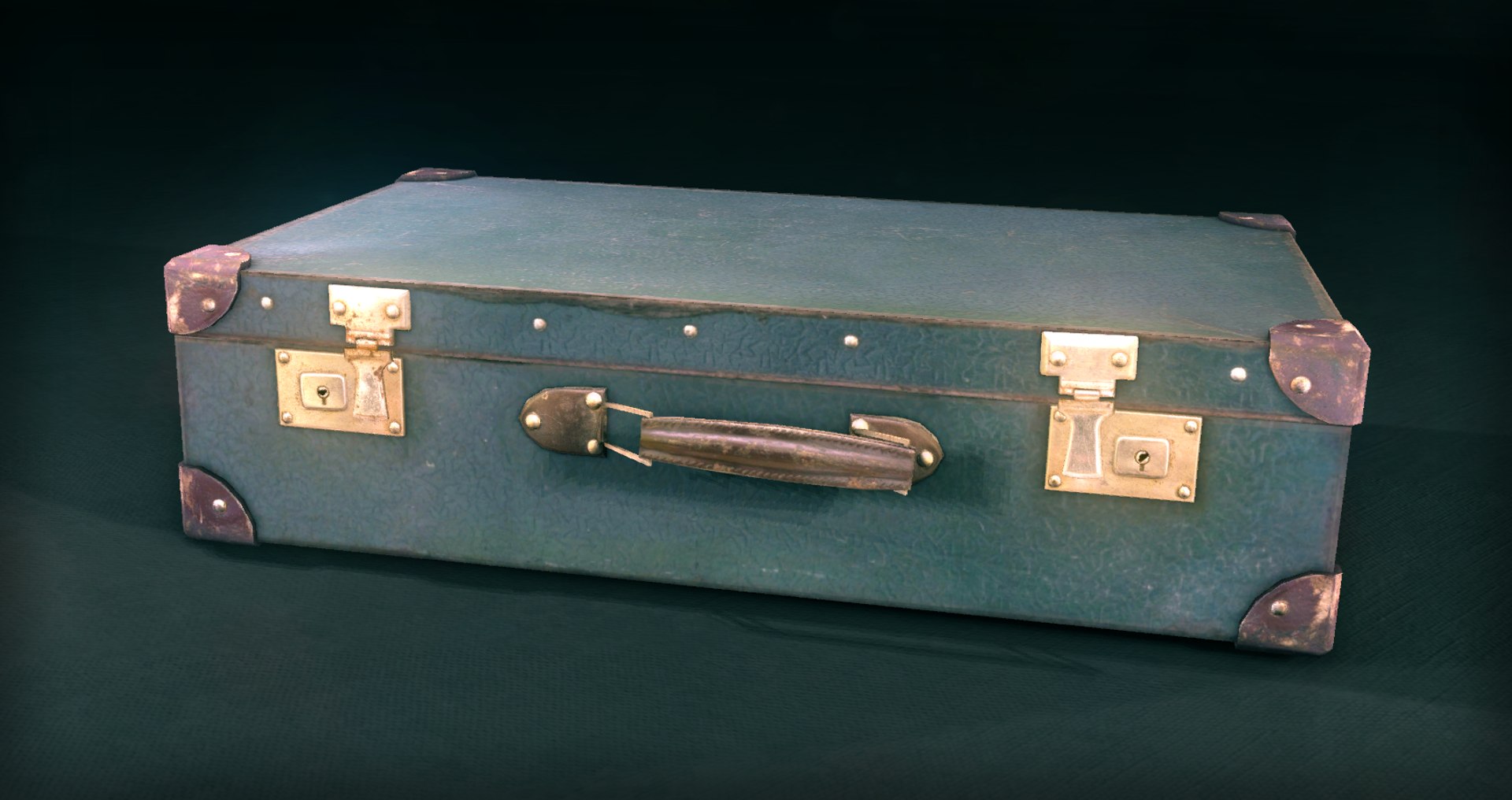 3d 3ds Realistic Suitcase