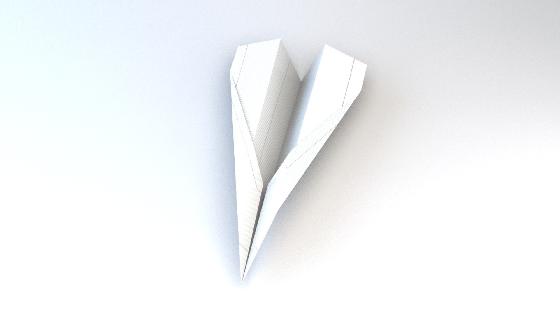 3D model paper plane - TurboSquid 1535267