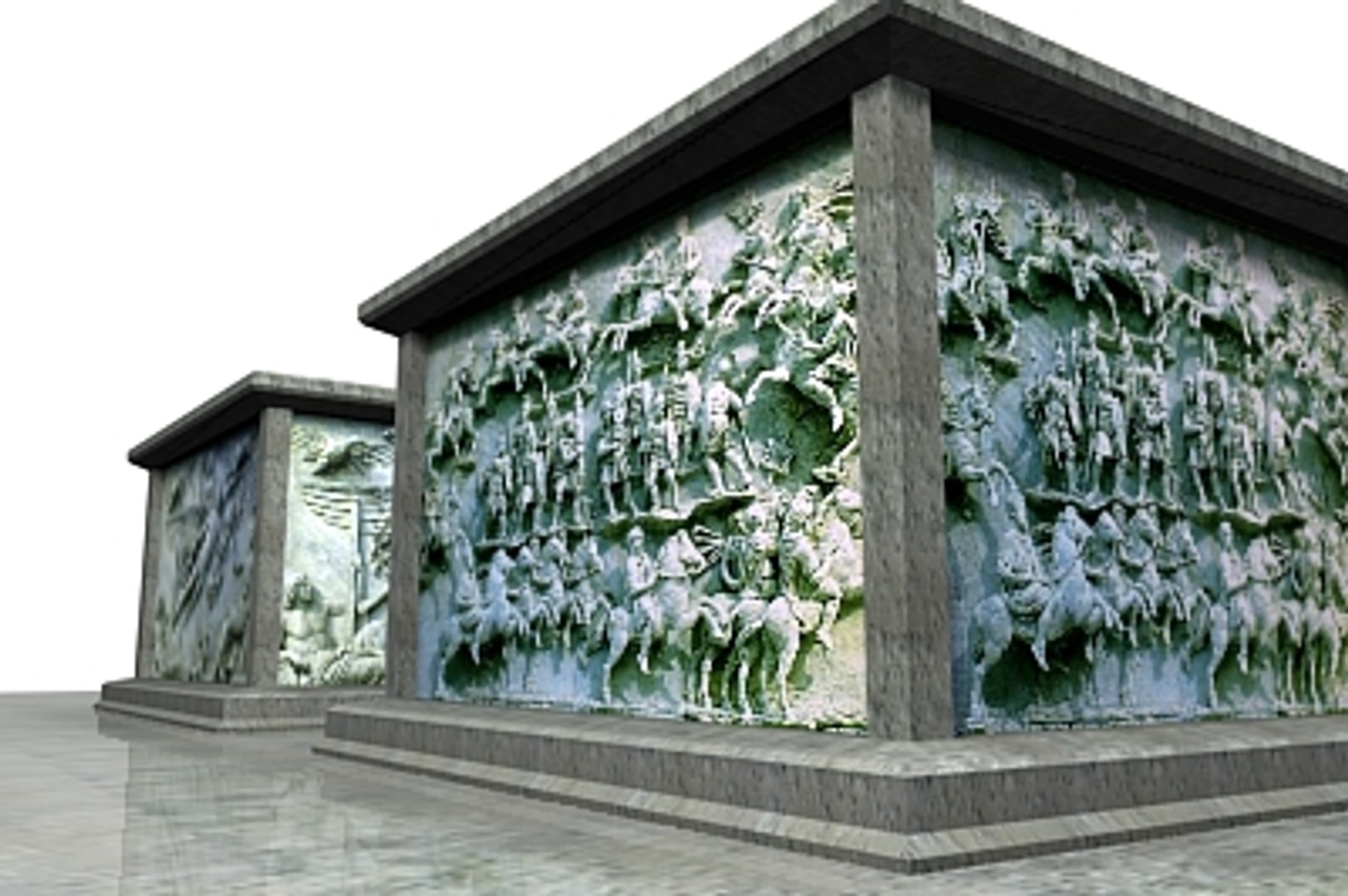 3d Monument Sculpture