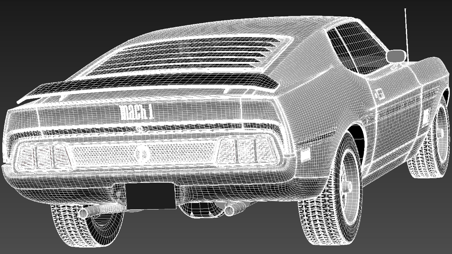 Max Mustang Mach 1 1971