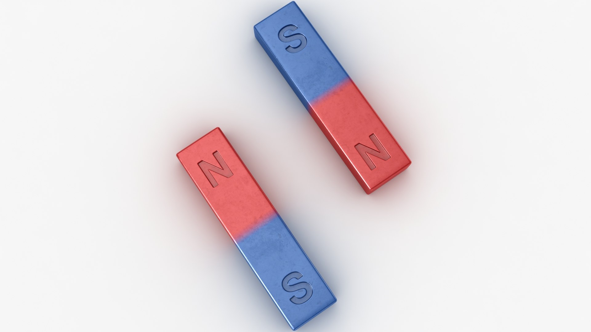 Bar Magnet 01 3D Model - TurboSquid 1656388
