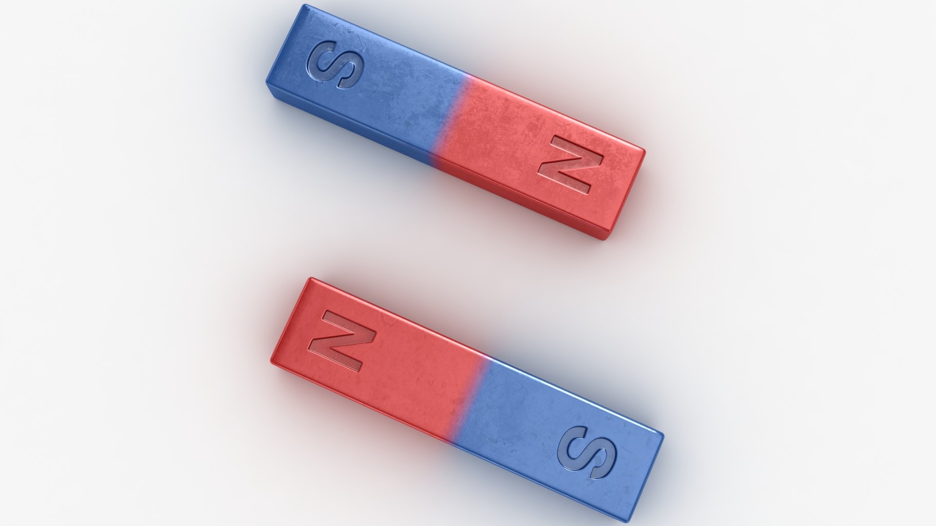 Bar Magnet 01 3D Model - TurboSquid 1656388