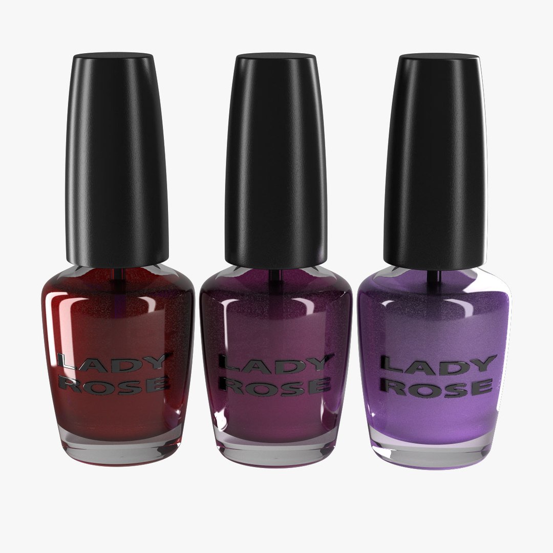 Nail Polish 3d Model