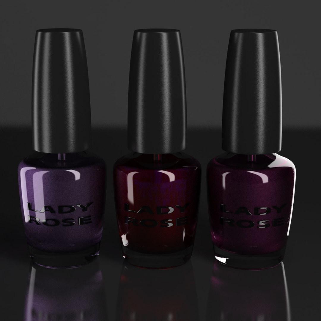 Nail Polish 3d Model
