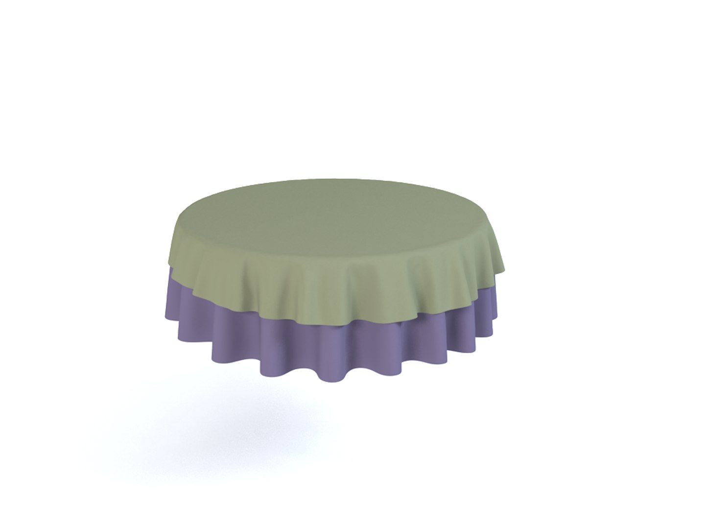 Tablecloths Table Variants 3d Model