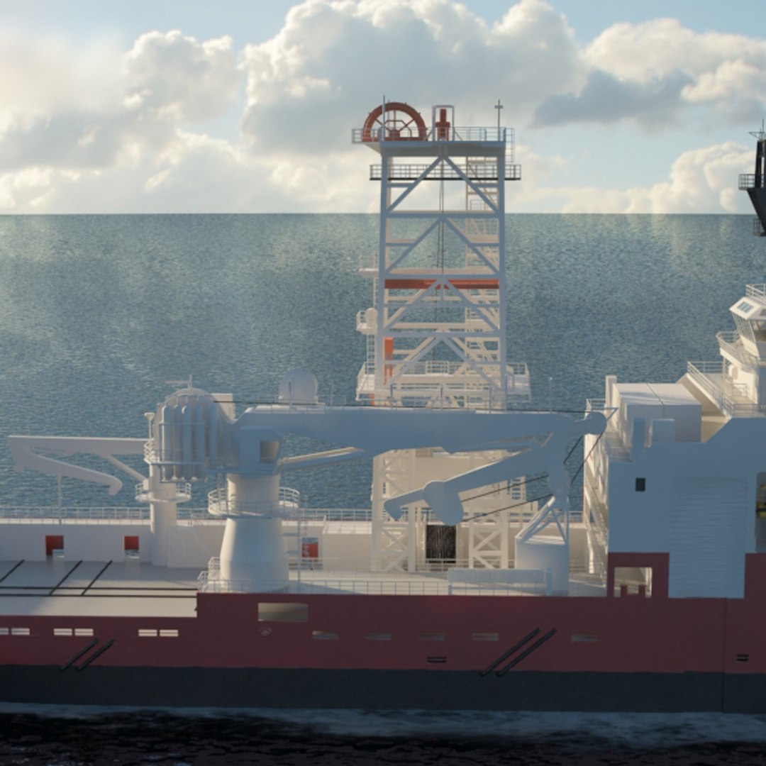 3D intervention vessel skandi model - TurboSquid 1408725