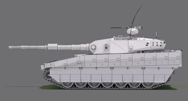 Cv90 120-t light tank 3D model - TurboSquid 1170096