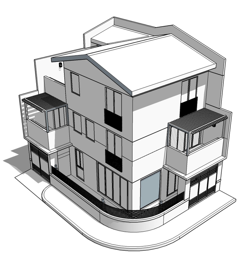 Residential 3D Model - TurboSquid 1246473