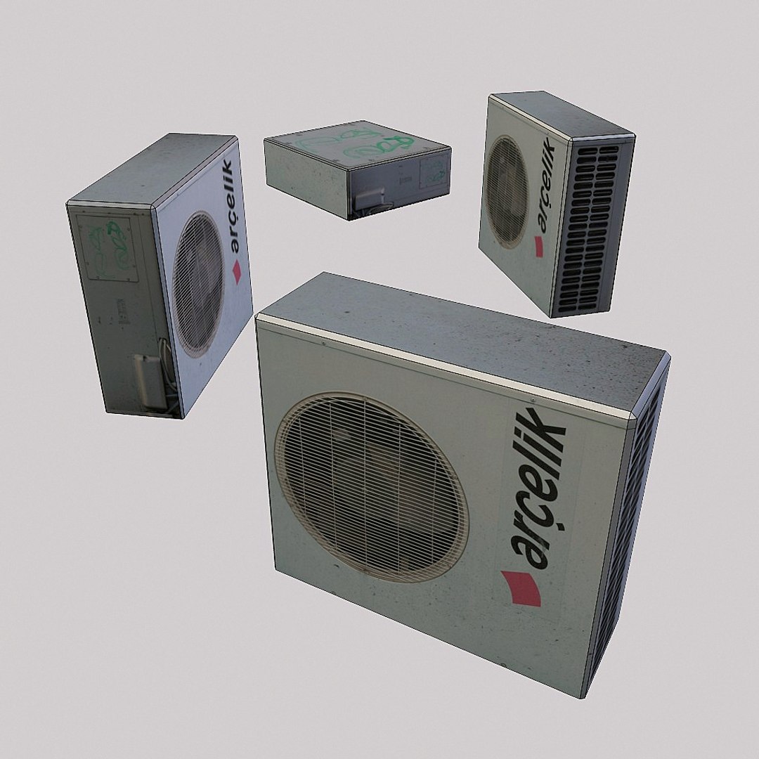 Ac Unit 3d Model