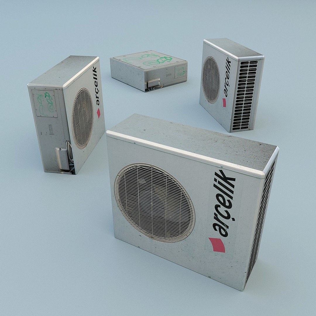Ac Unit 3d Model