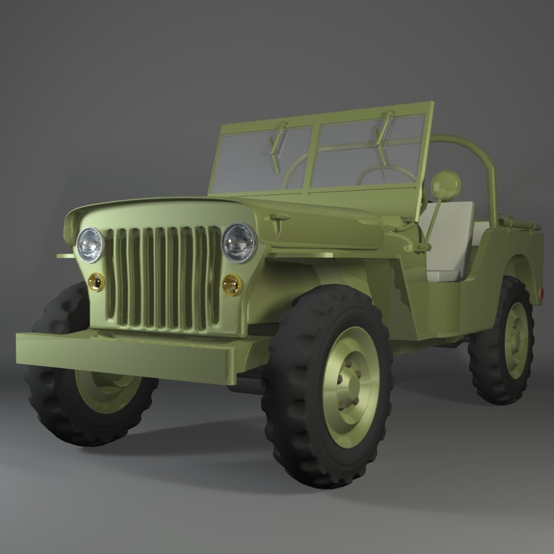3D Jeep - TurboSquid 1169778