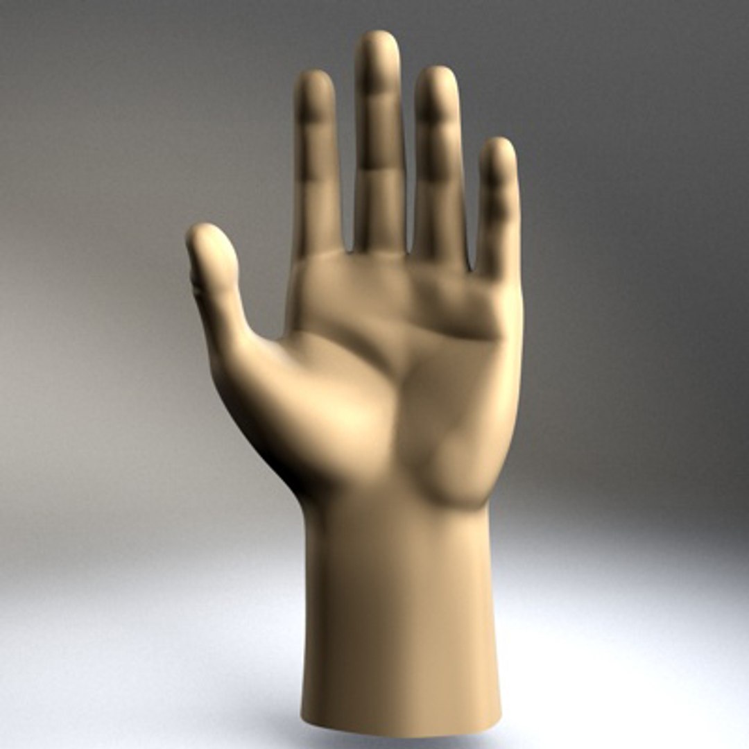 3ds Max Hand Materials