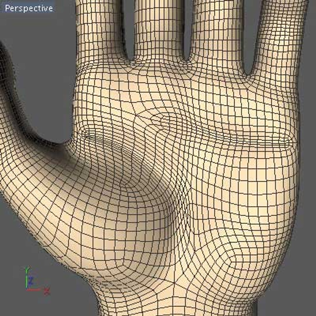 3ds Max Hand Materials