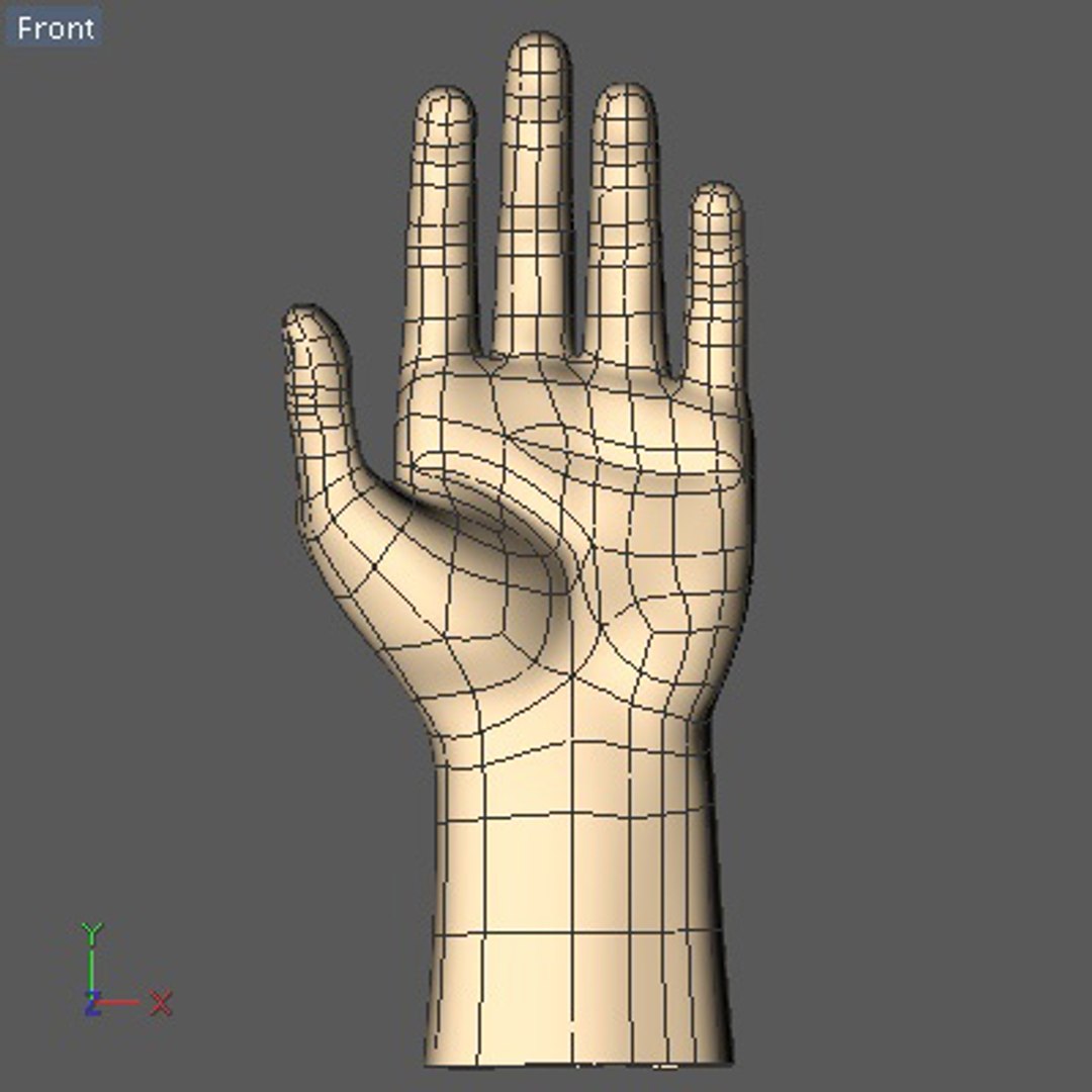 3ds Max Hand Materials